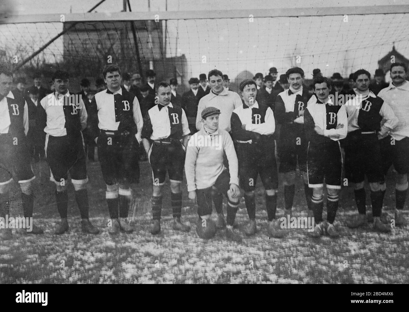 British football team ca. early 1900s Stock Photo - Alamy