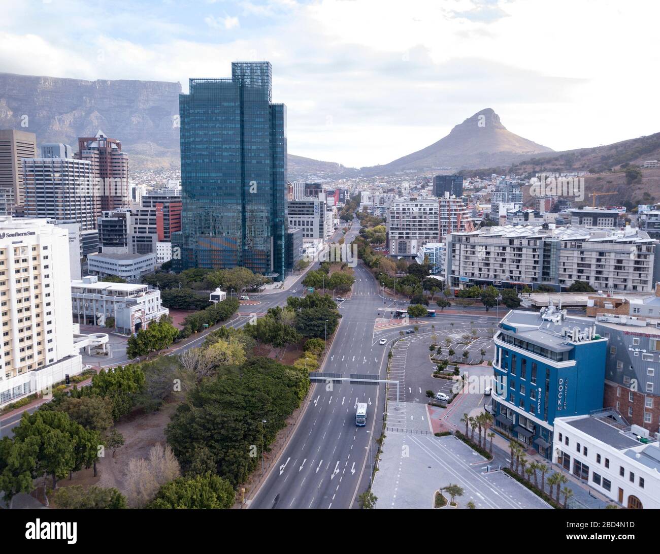 Empty streets covid lockdown africa hi-res stock photography and images ...