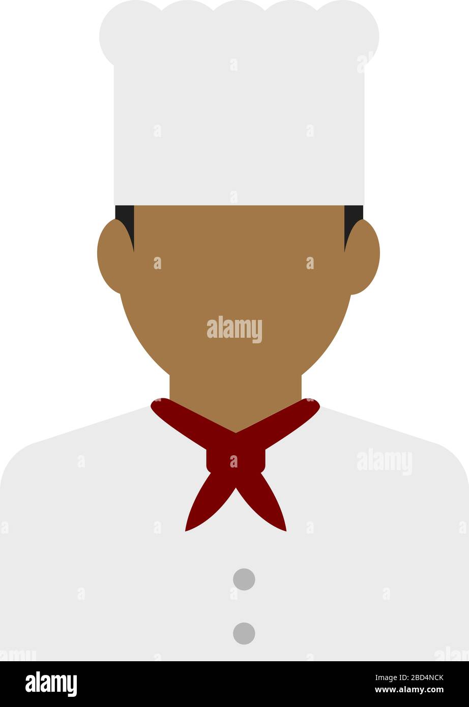 Chef no face Stock Vector Images - Alamy