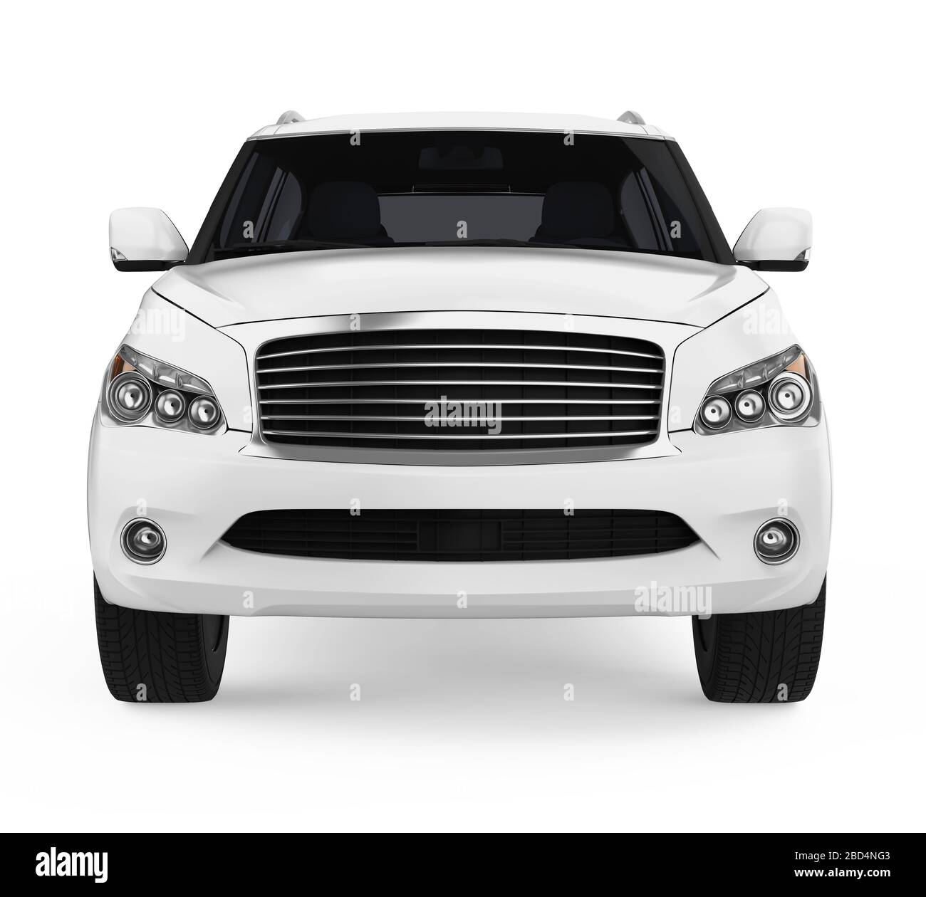 SUV Car Isolated Stock Photo - Alamy