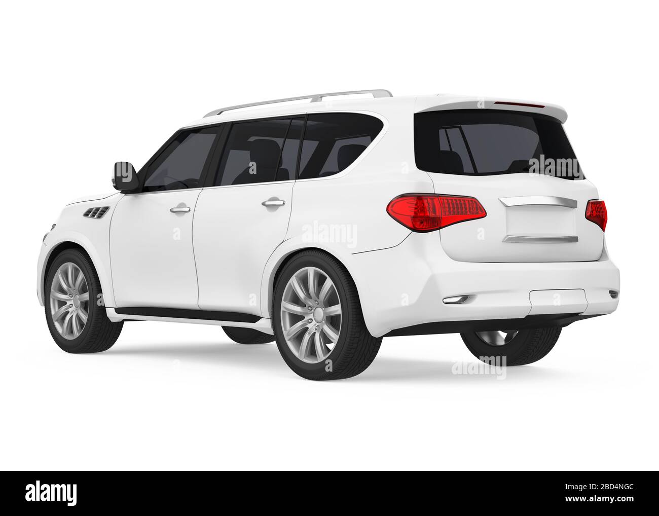 SUV Car Isolated Stock Photo - Alamy