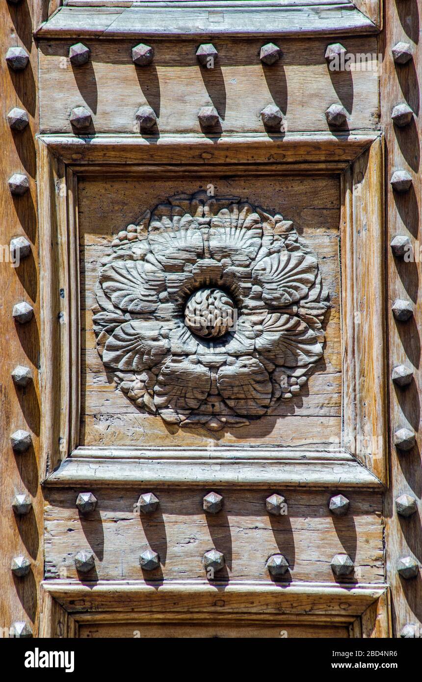beautiful handcrafted details of historic building important for ...