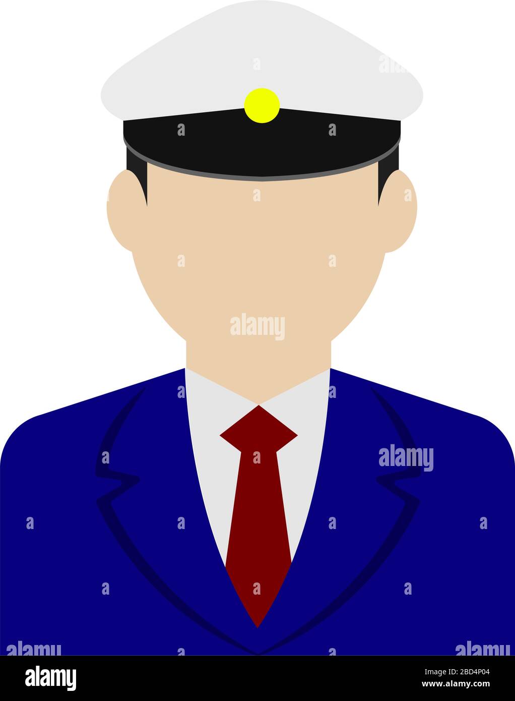 Taxi driver avatar character vector hi-res stock photography and images ...