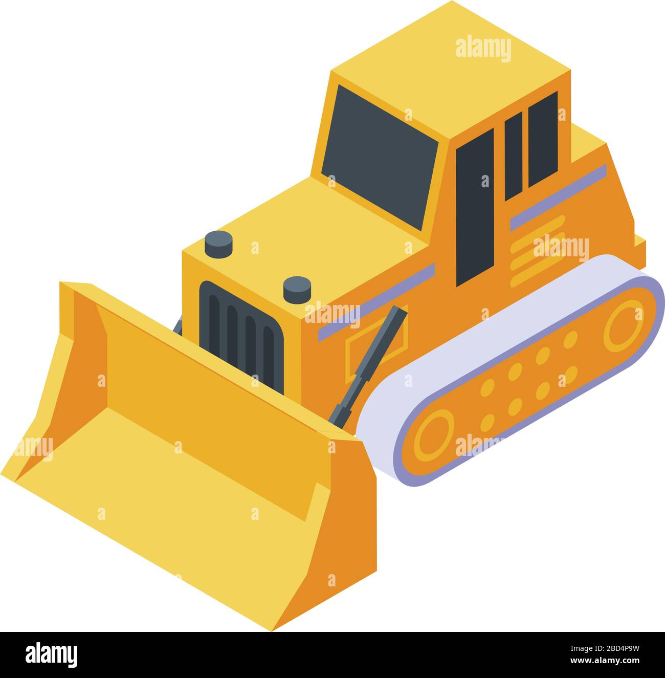 Dozer blade Stock Vector Images - Alamy