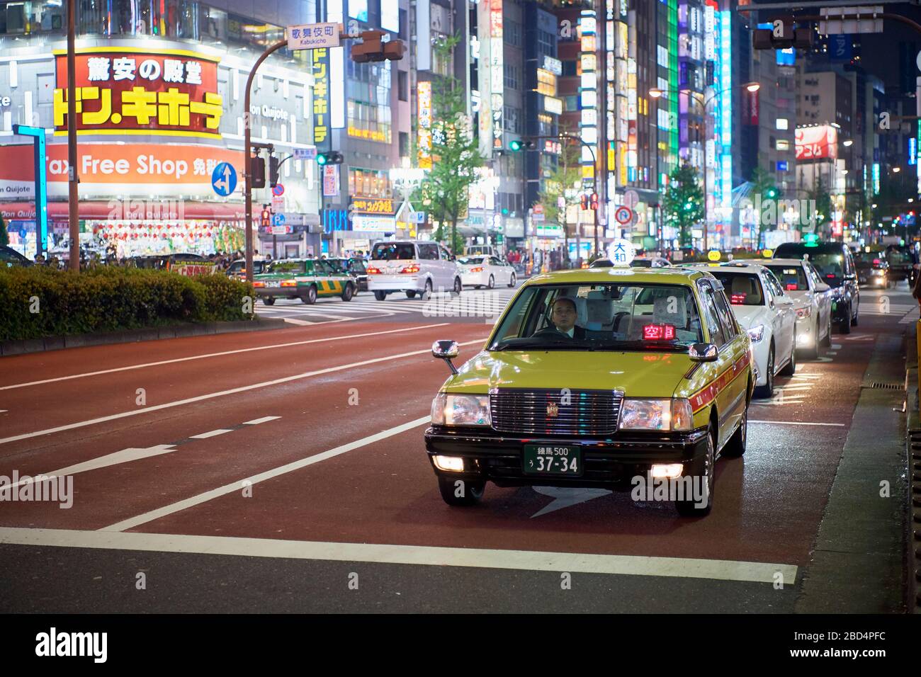 Traffic Lights Of Shinjuku High Resolution Stock Photography and Images ...