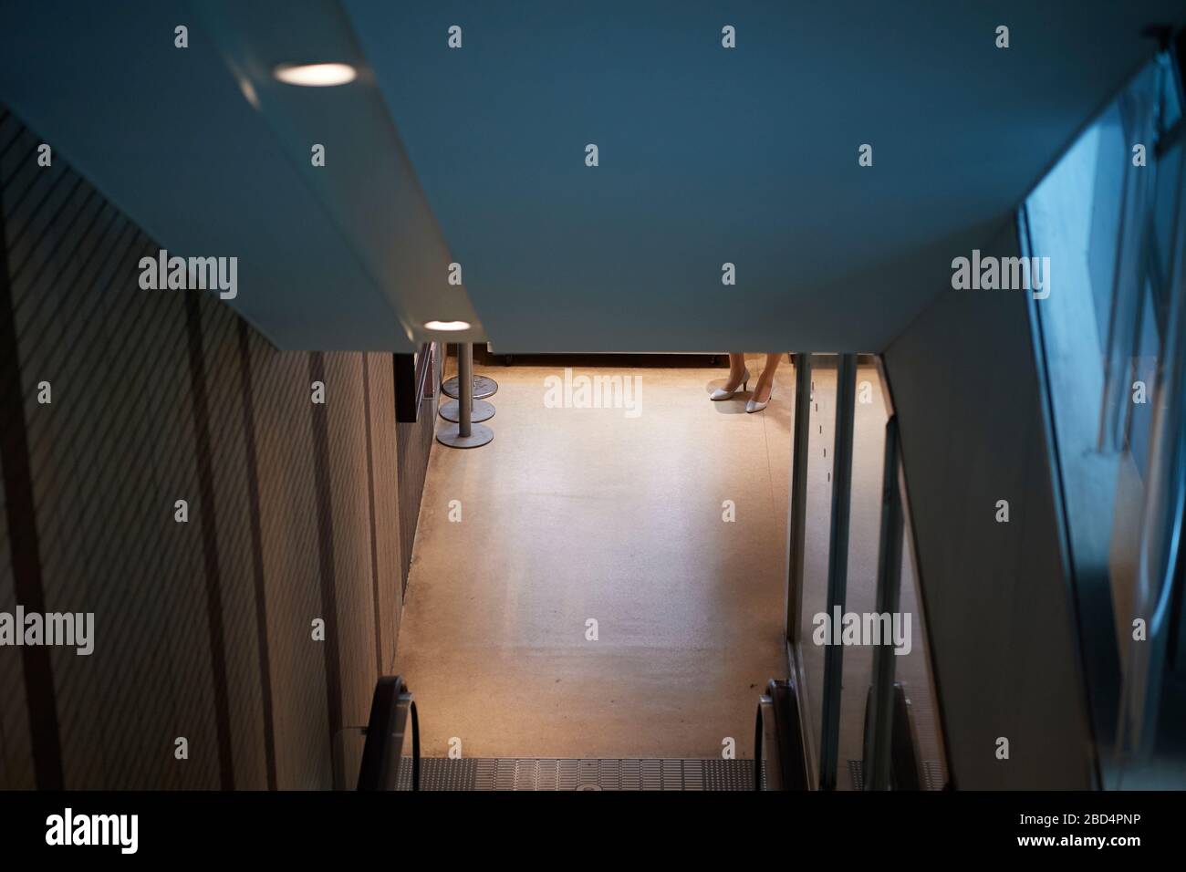 two feet in heels Stock Photo - Alamy