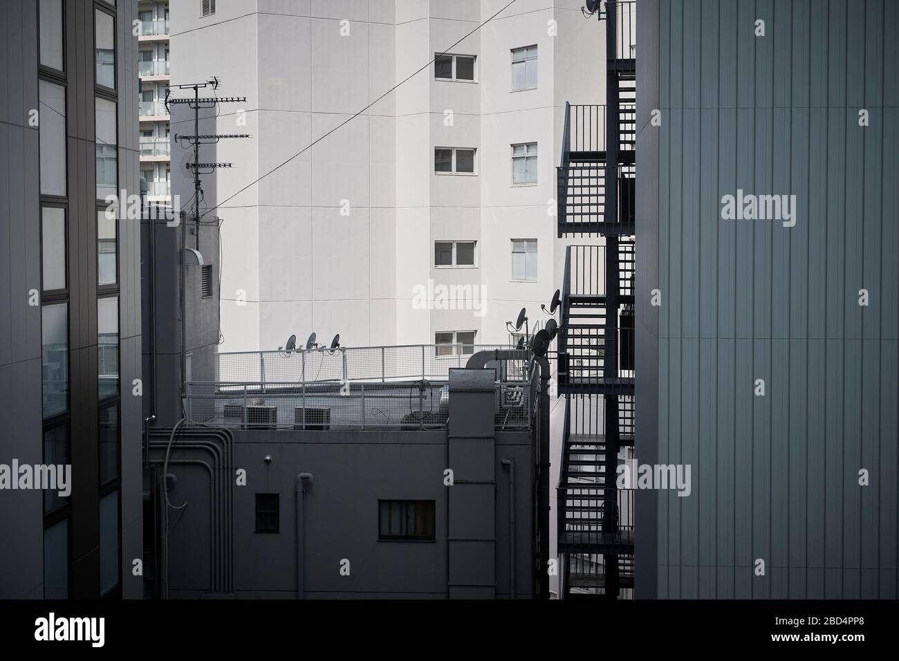 Apartment block in Tokyo, Japan Stock Photo - Alamy