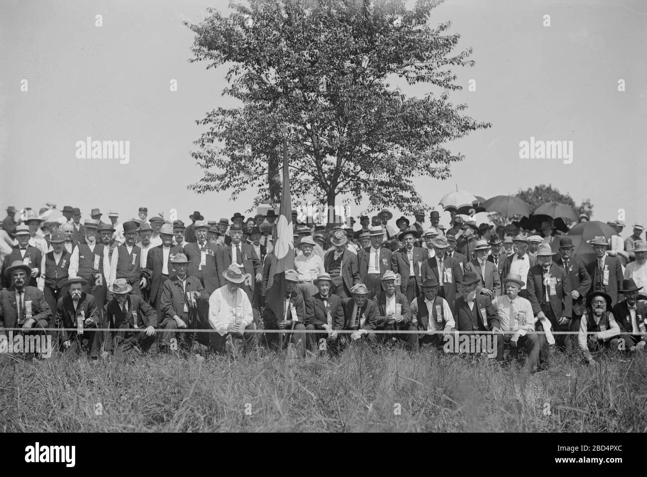 Members of the 72nd Pennsylvania Infantry at the Gettysburg Reunion ...