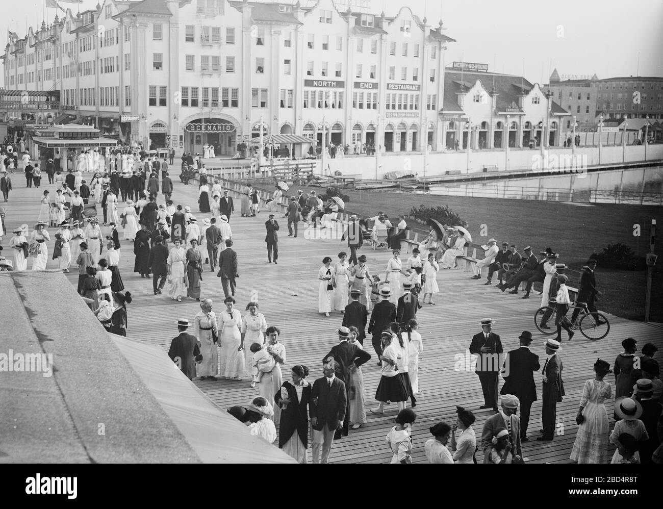 Lovely day for a Black and White Stock Photos & Images - Alamy