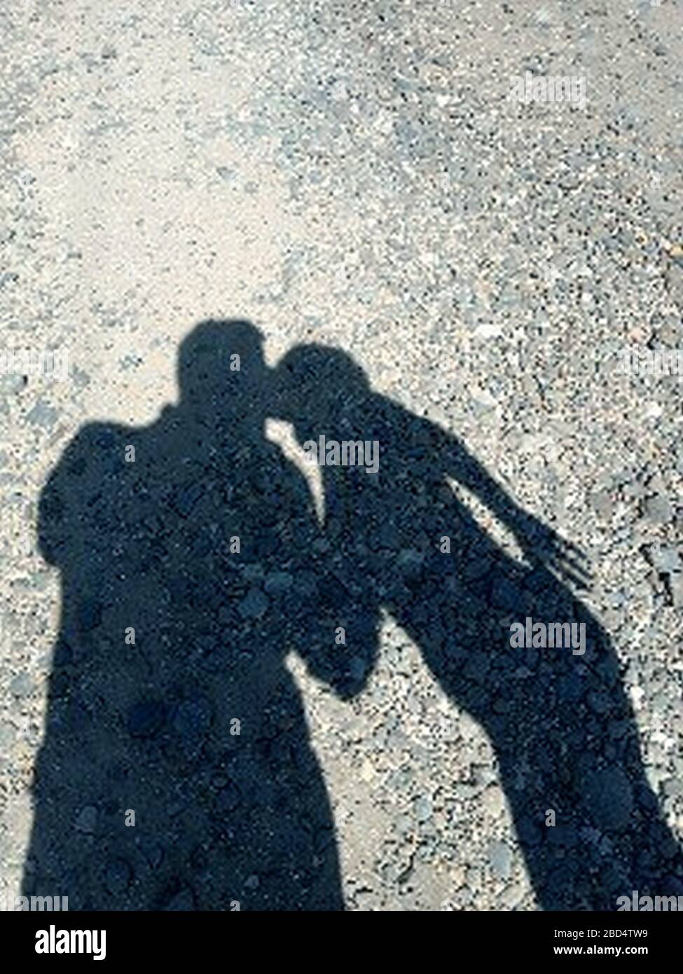 Shadow Photography Of Couple