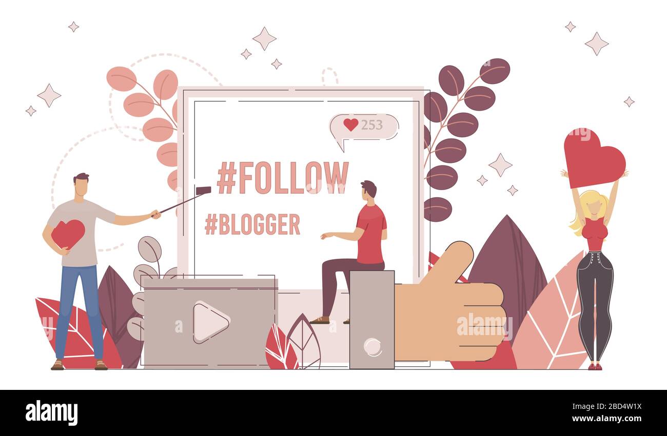 Popular blogger fan hi-res stock photography and images - Alamy