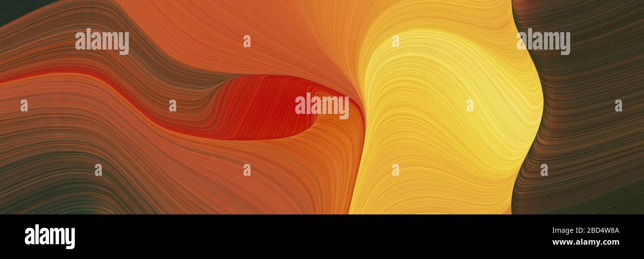 abstract dynamic header design with sienna, pastel orange and very dark ...