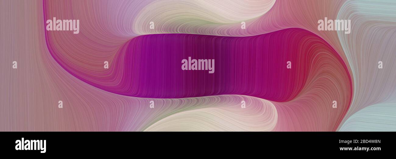 abstract flowing banner design with antique fuchsia, silver and purple ...
