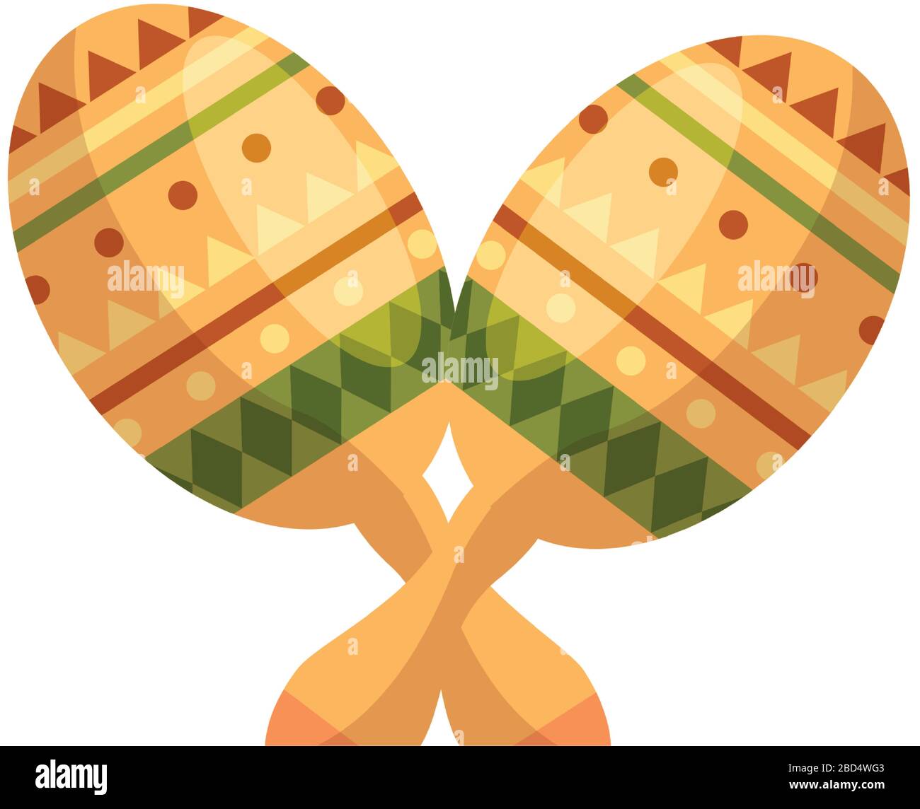 Isolated mexican maracas vector design Stock Vector Image & Art - Alamy