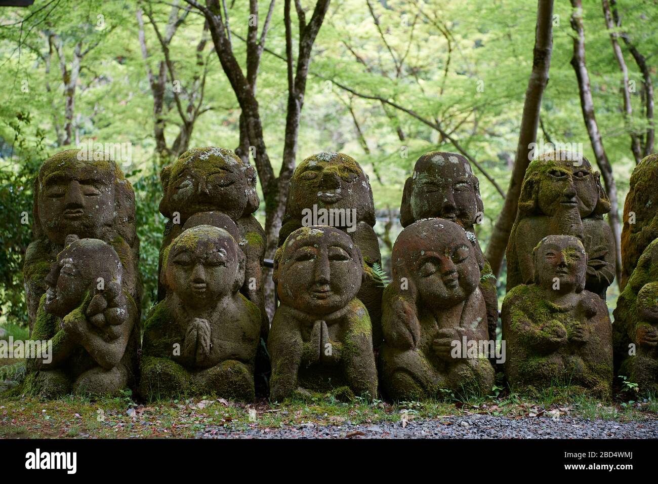 Otagi Nenbutsu-ji Temple, Kyoto, Japan Stock Photo - Alamy