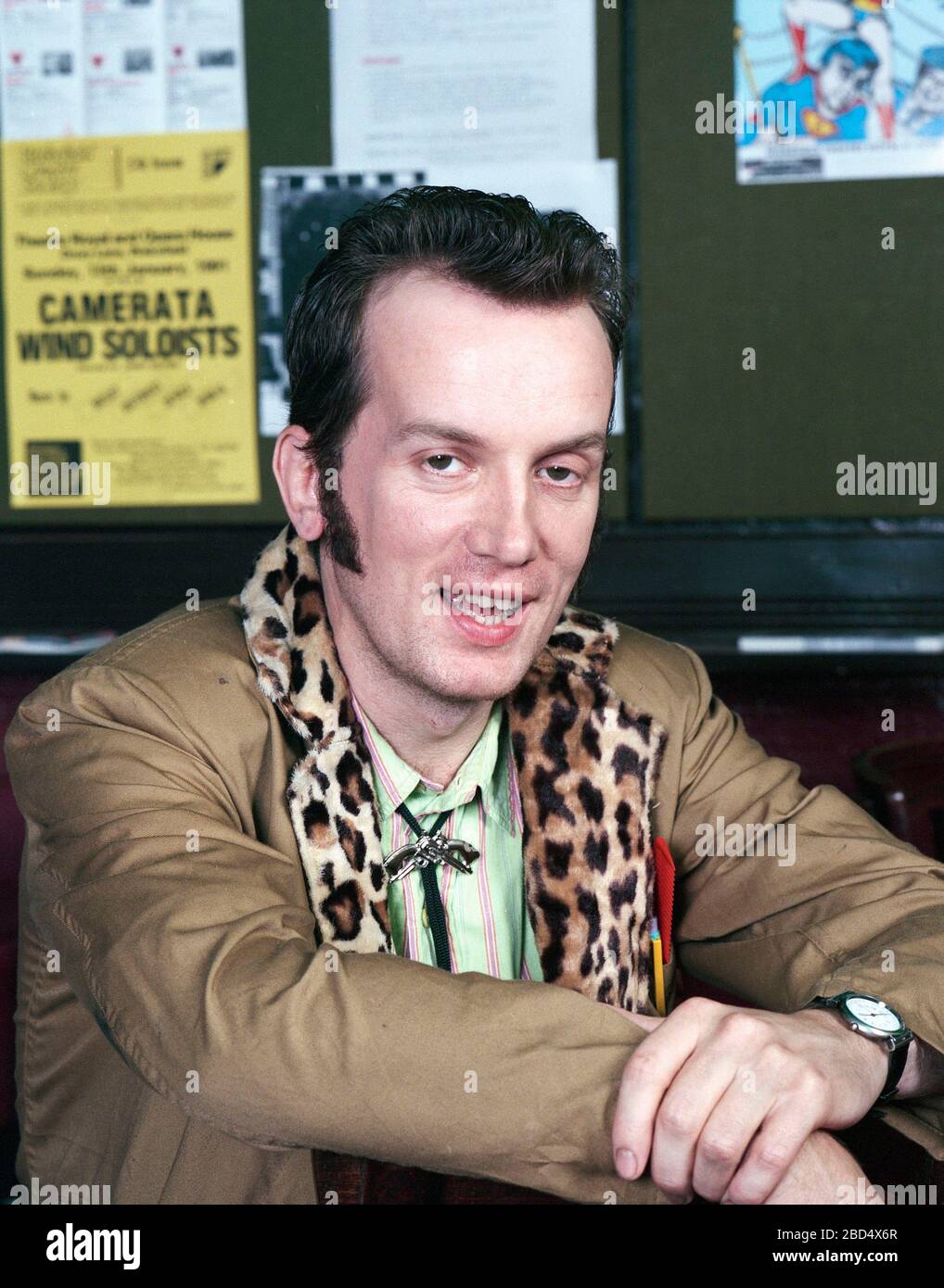 Filming of channel 4 comedy "Packet of Three" in 1990 at Wakefield ...