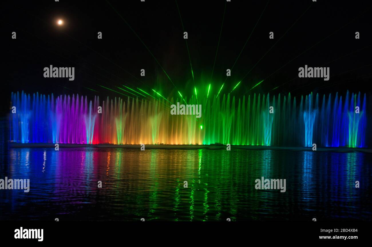 Multimedia Fountain Roshen is the only one in Ukraine and the largest ...