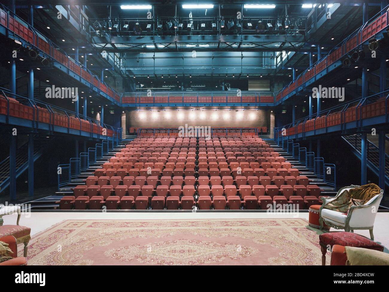 1990, new completed West Yorkshire Playhouse, Leeds, Northern England ...
