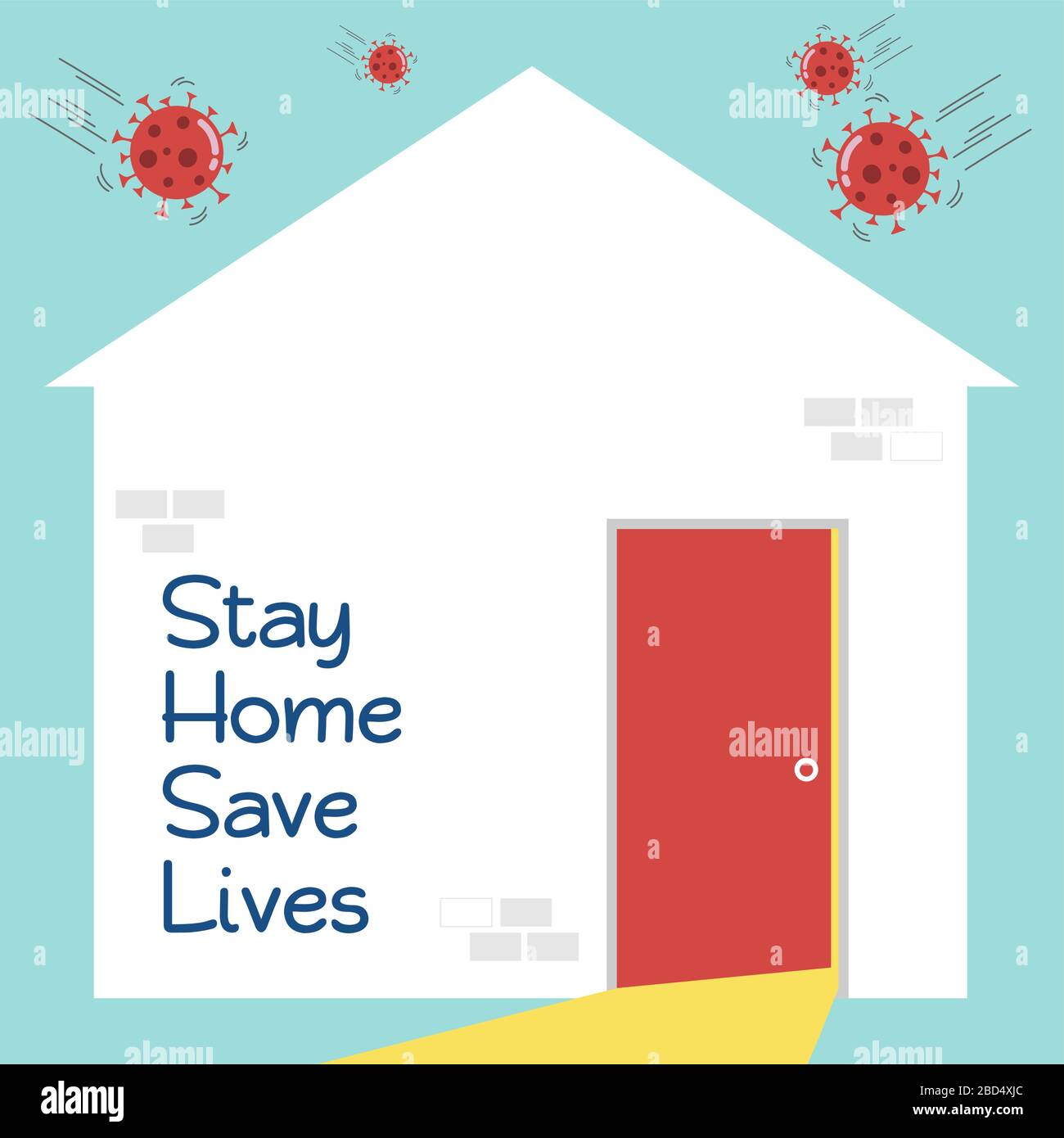stay home save lives, awareness social media campaign for promote ...