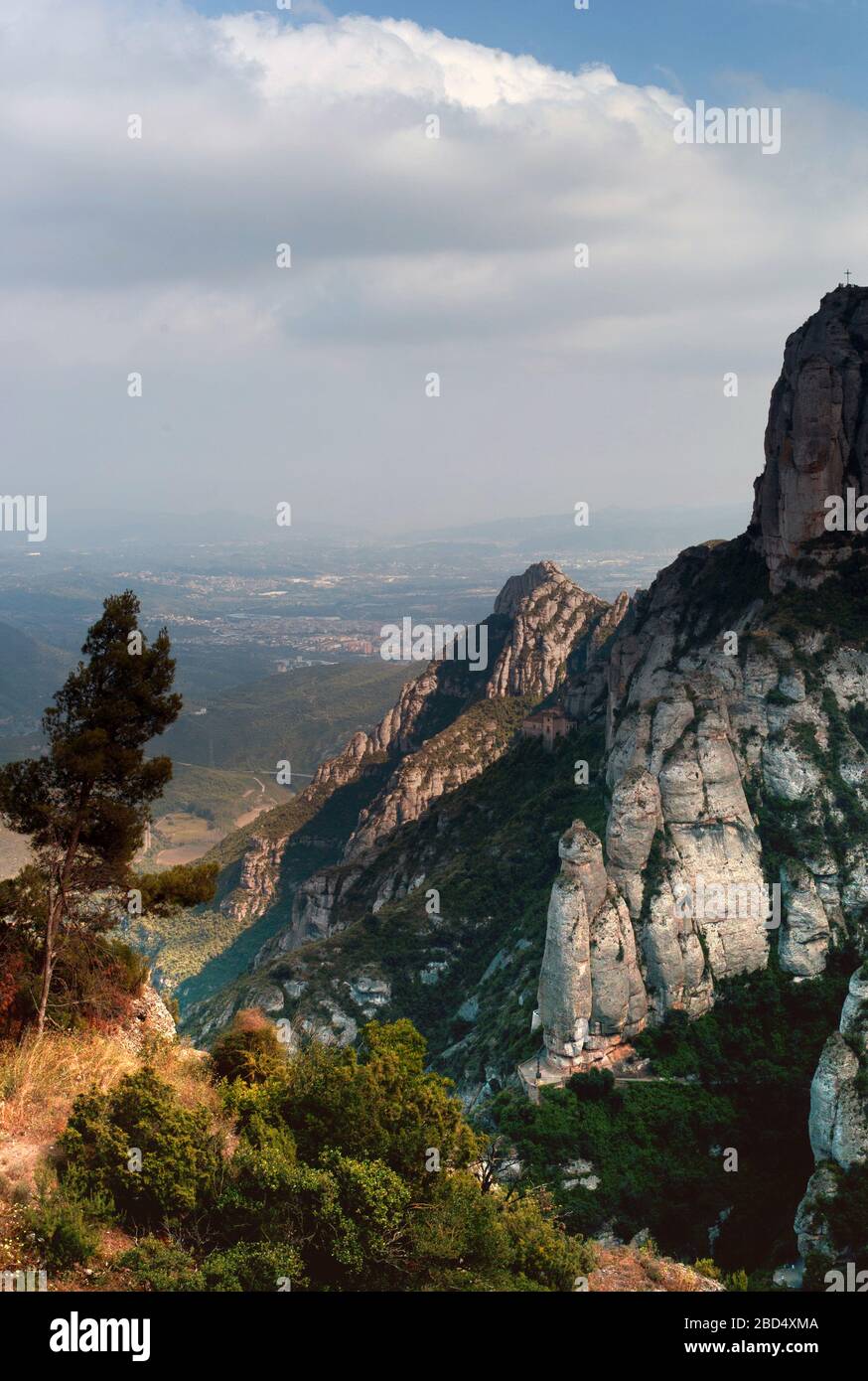 Montserrat mountain in catalonia spain hi-res stock photography and ...