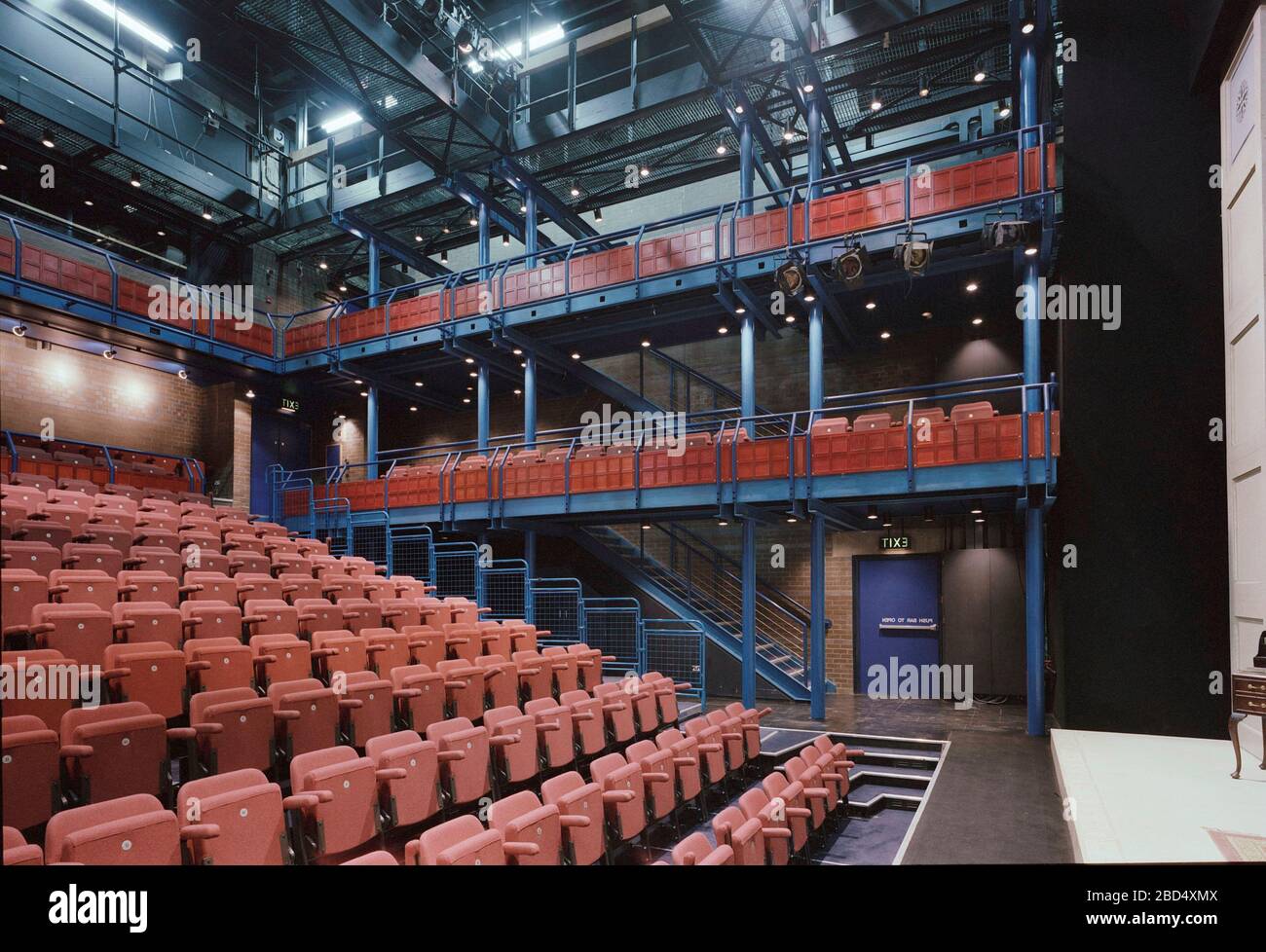 1990, new completed West Yorkshire Playhouse, Leeds, Northern England ...