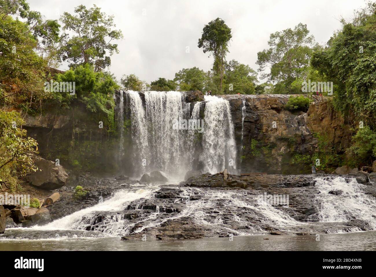 Bou Sra Waterfall in Mondulkiri Provinve, Cambodia Stock Photo - Alamy