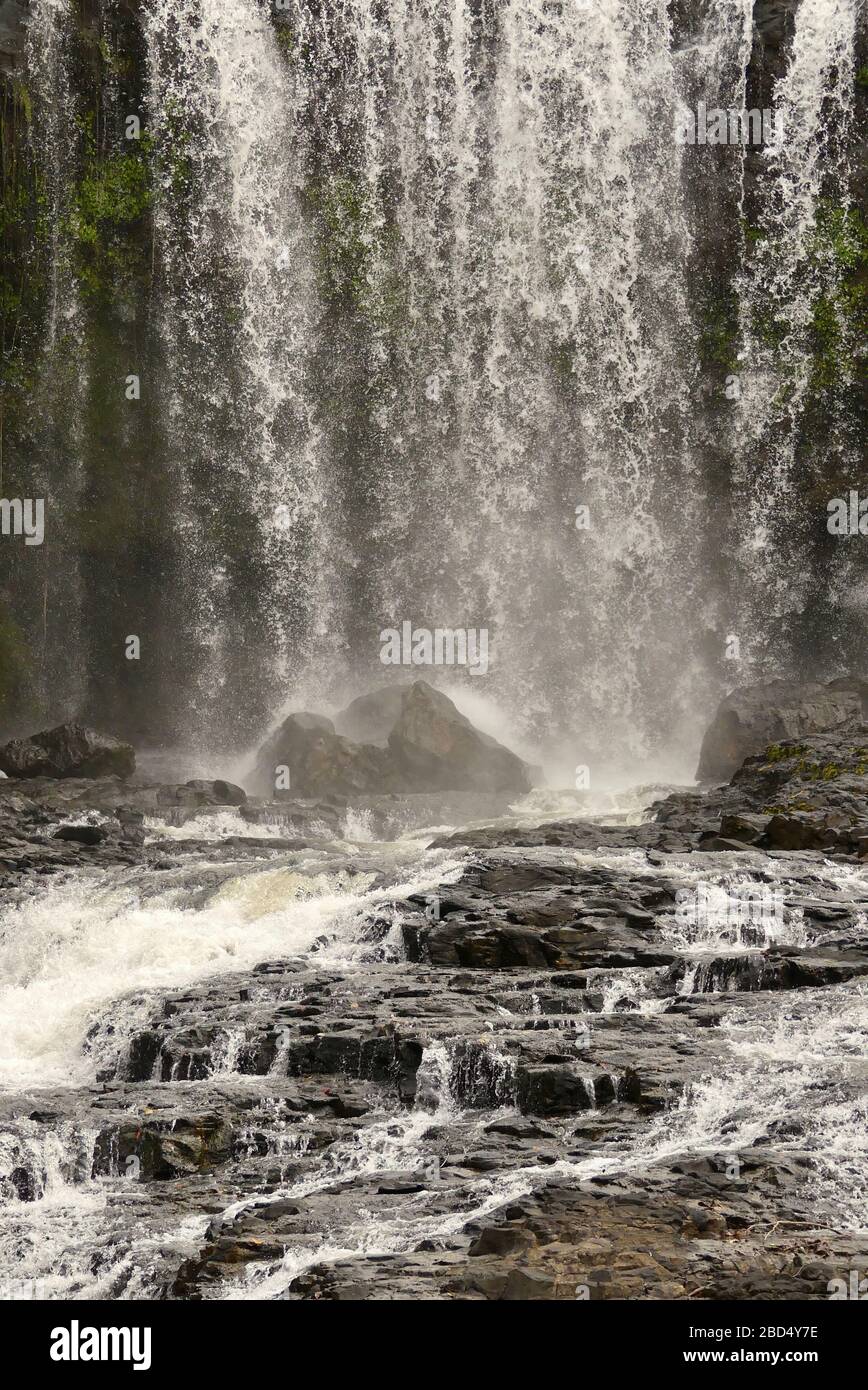Bou Sra Waterfall in Mondulkiri Provinve, Cambodia Stock Photo - Alamy