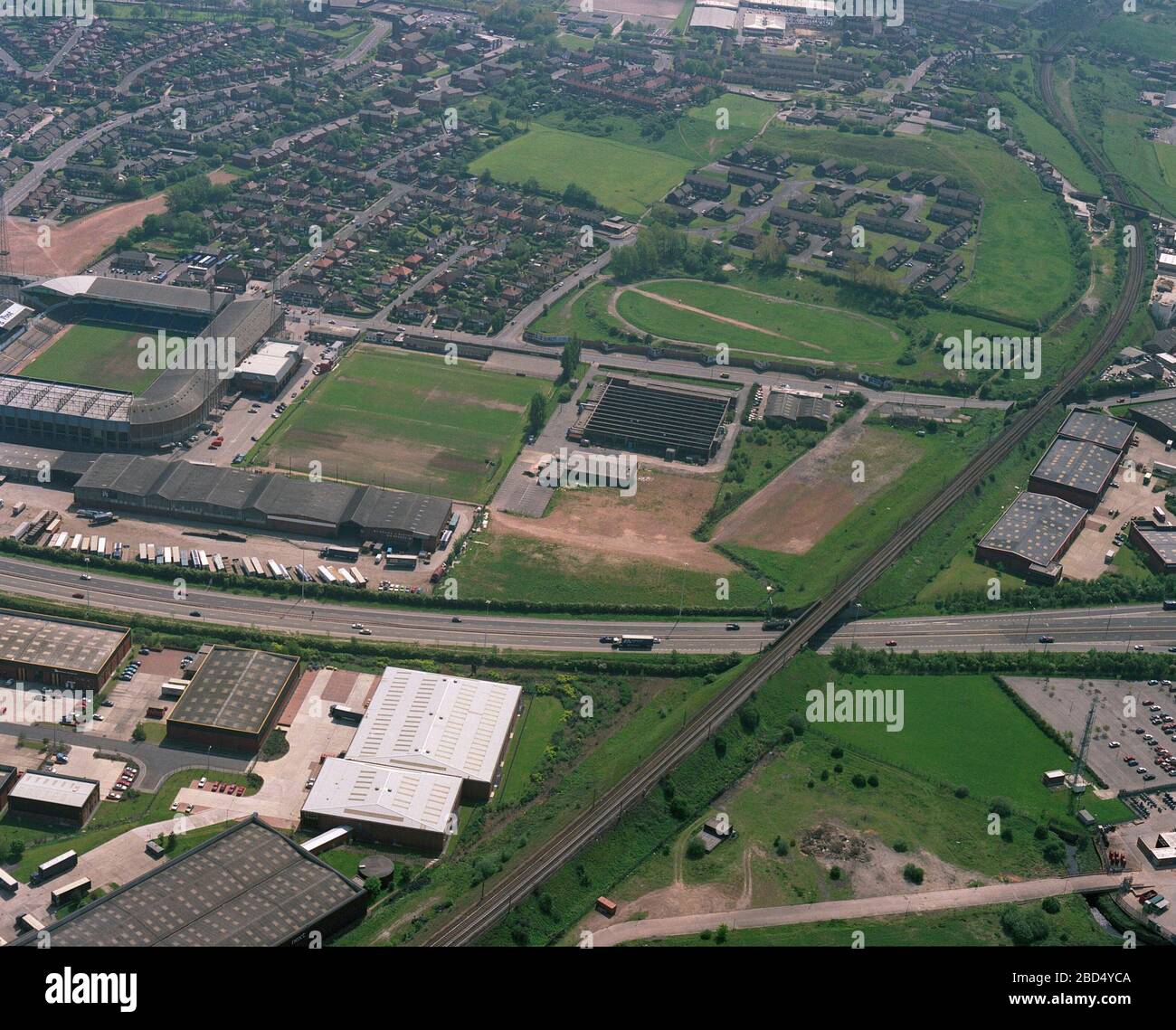 Aerial view of elland road hi-res stock photography and images - Alamy