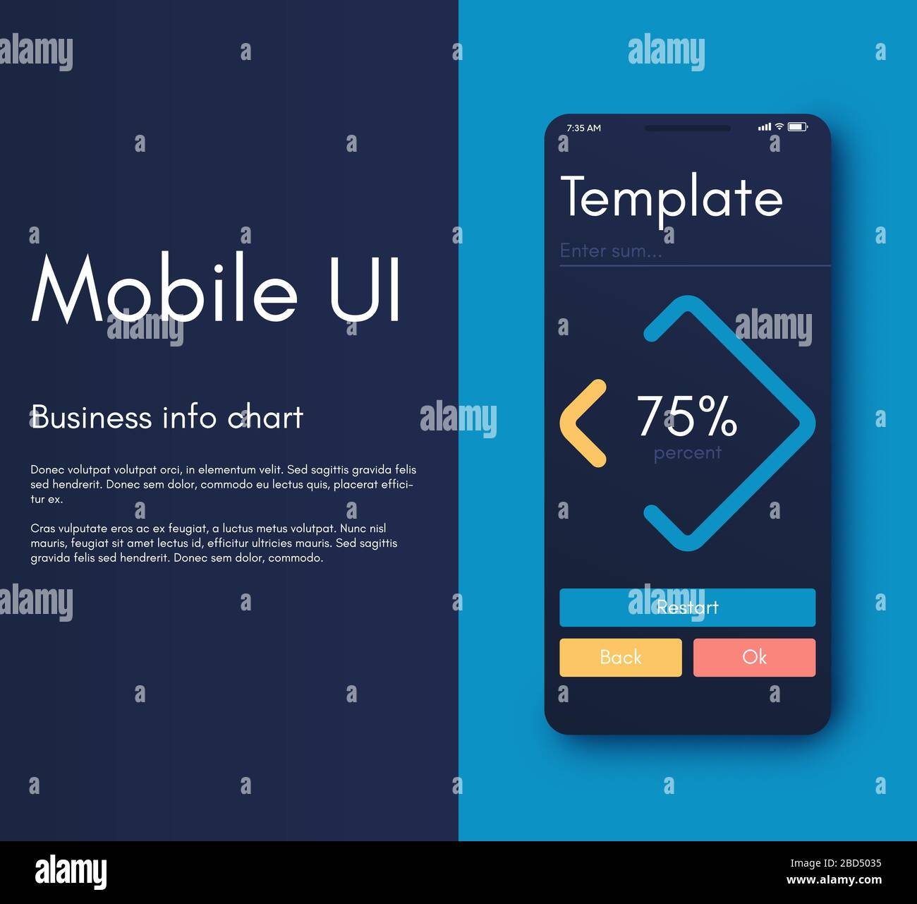 Infographic App Design