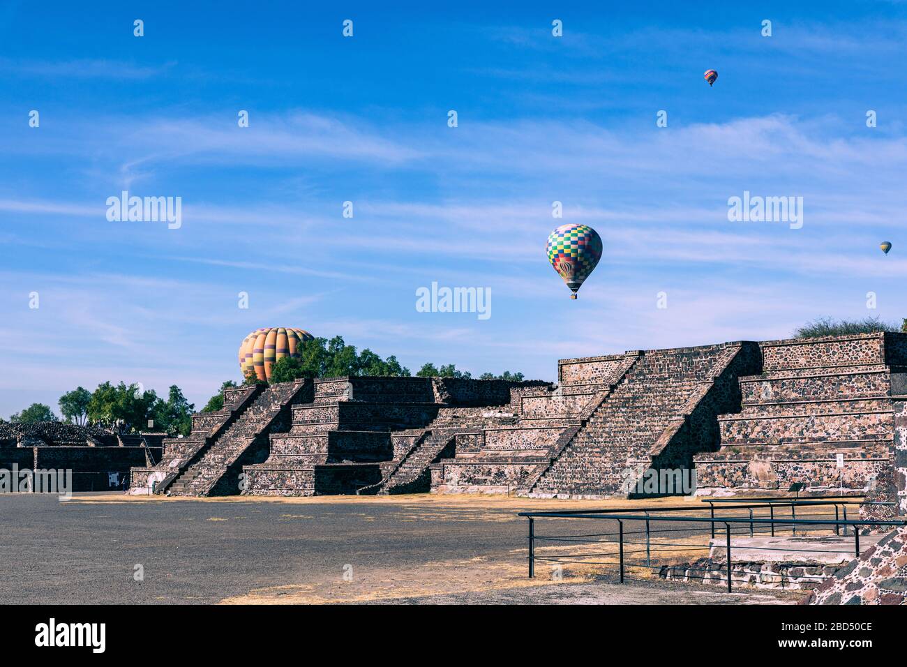 The Pyramids in ancient city of Teotihuacan in Mexico Stock Photo - Alamy