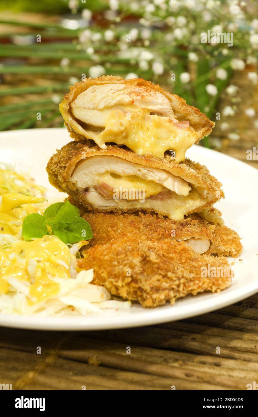 The food portrait of Fried chicken Stock Photo - Alamy