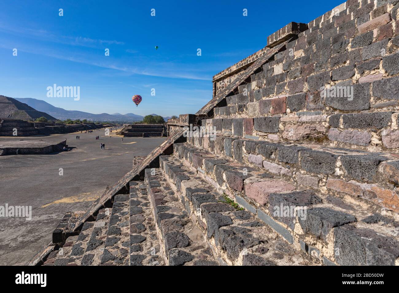 The Pyramids in ancient city of Teotihuacan in Mexico Stock Photo - Alamy