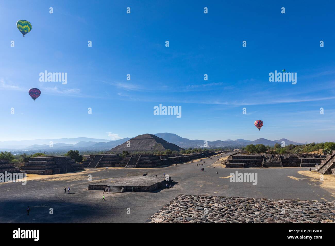 The Pyramids in ancient city of Teotihuacan in Mexico Stock Photo - Alamy