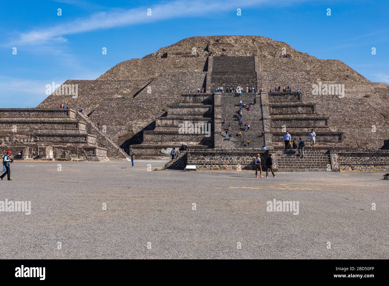 The Pyramids in ancient city of Teotihuacan in Mexico Stock Photo - Alamy