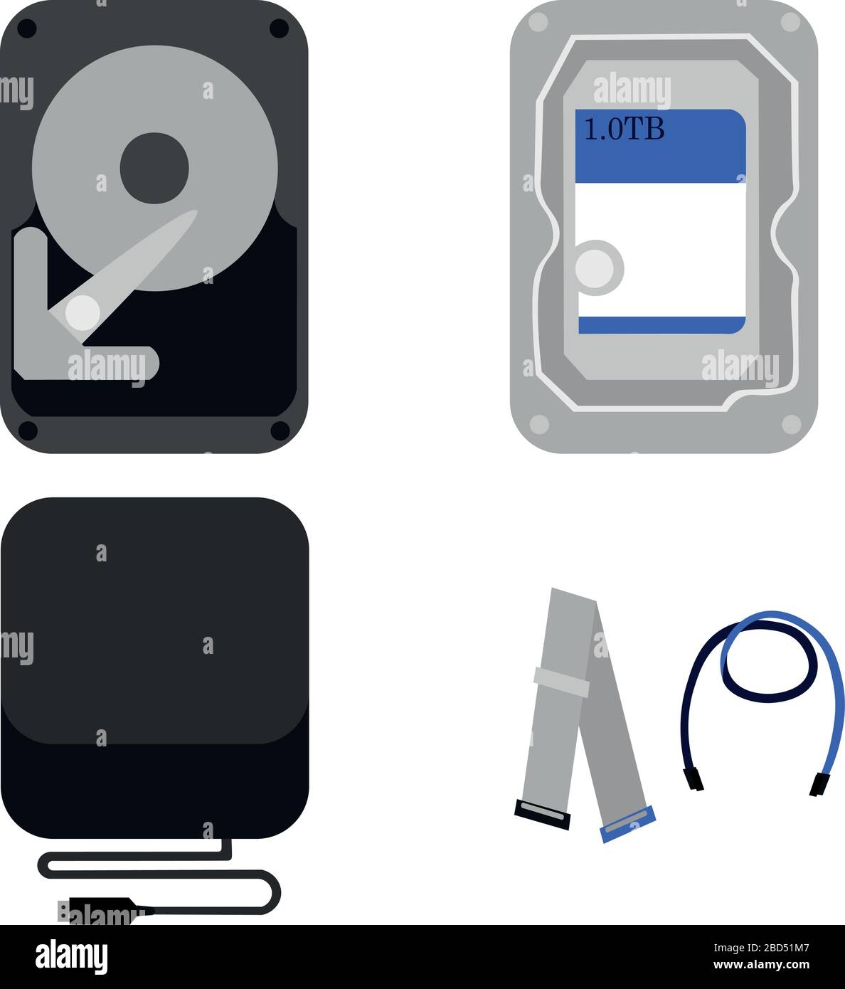 External cables Stock Vector Images - Alamy