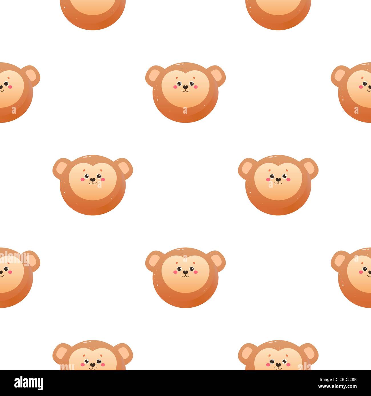 Vector vectors monkey Cut Out Stock Images & Pictures - Alamy