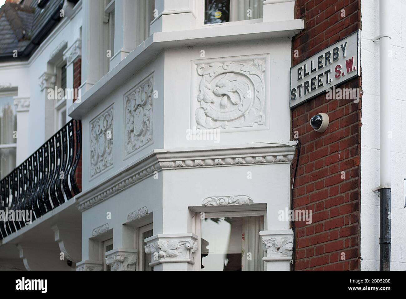 Ellerby Street Street Sign Fulham, London, SW6 Stock Photo - Alamy