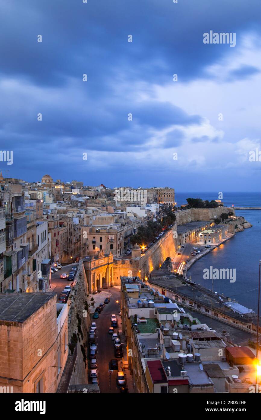 Valletta port panorama hi-res stock photography and images - Alamy