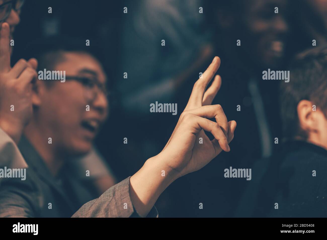 Businessman man asking question hi-res stock photography and images - Alamy
