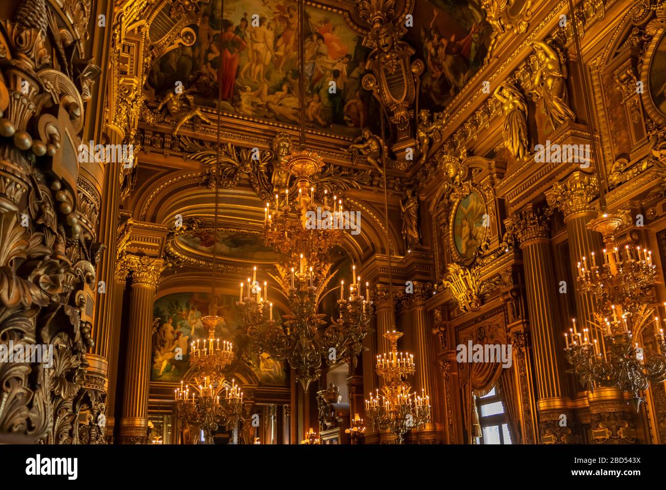 Paris opera house interior hi-res stock photography and images - Alamy