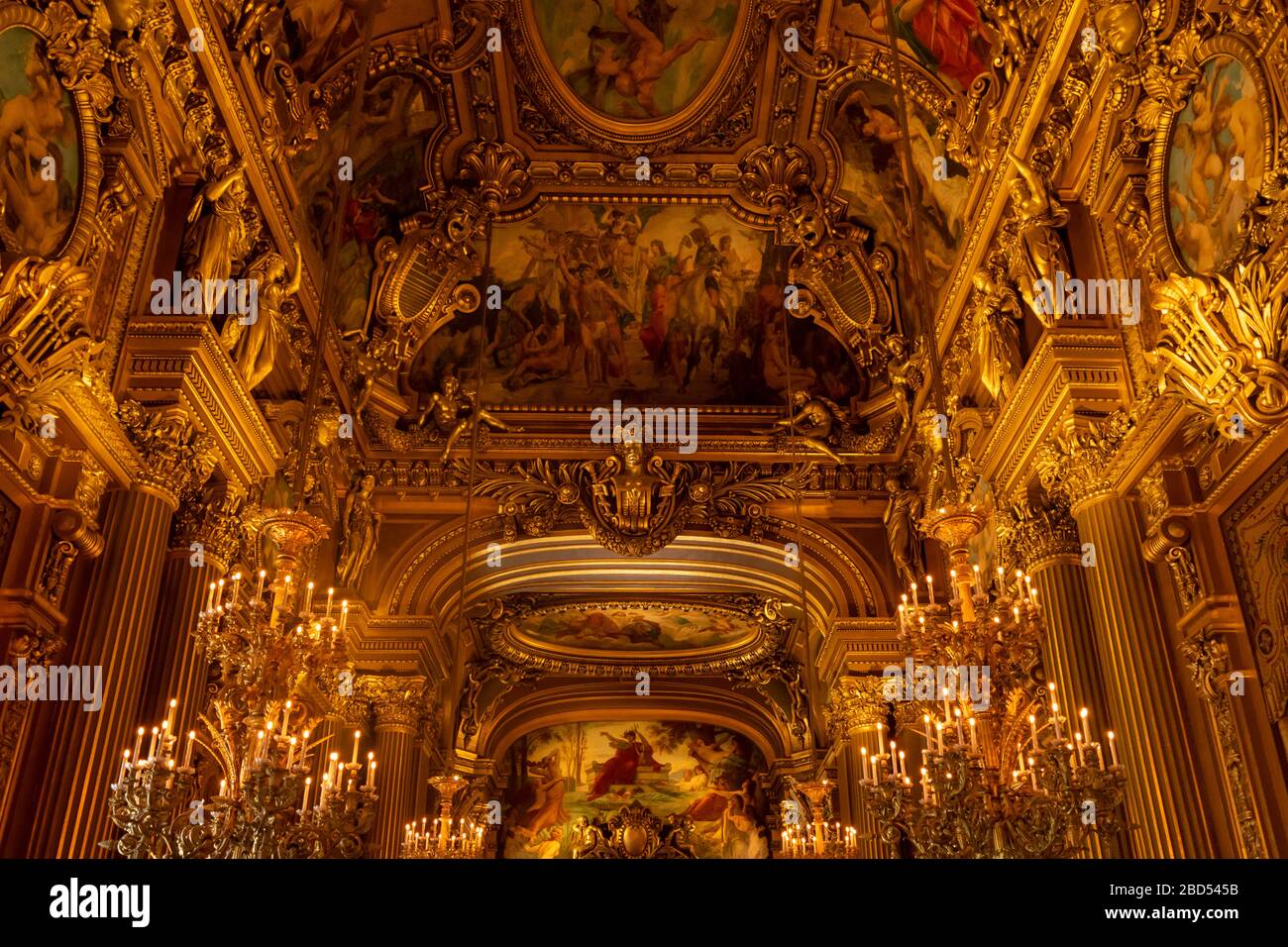 Paris opera house interior hi-res stock photography and images - Alamy