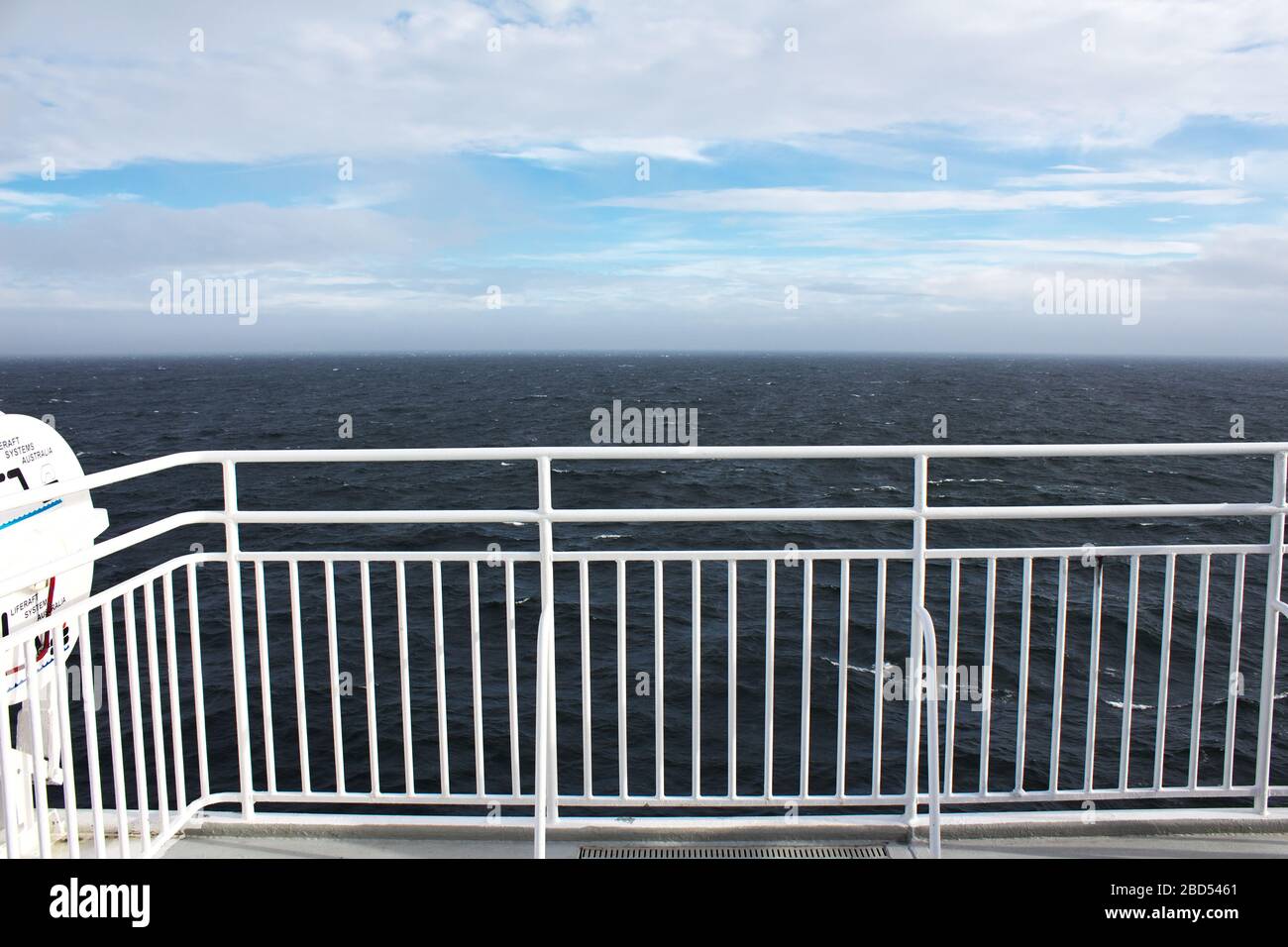 The view on St George's Channel Stock Photo - Alamy