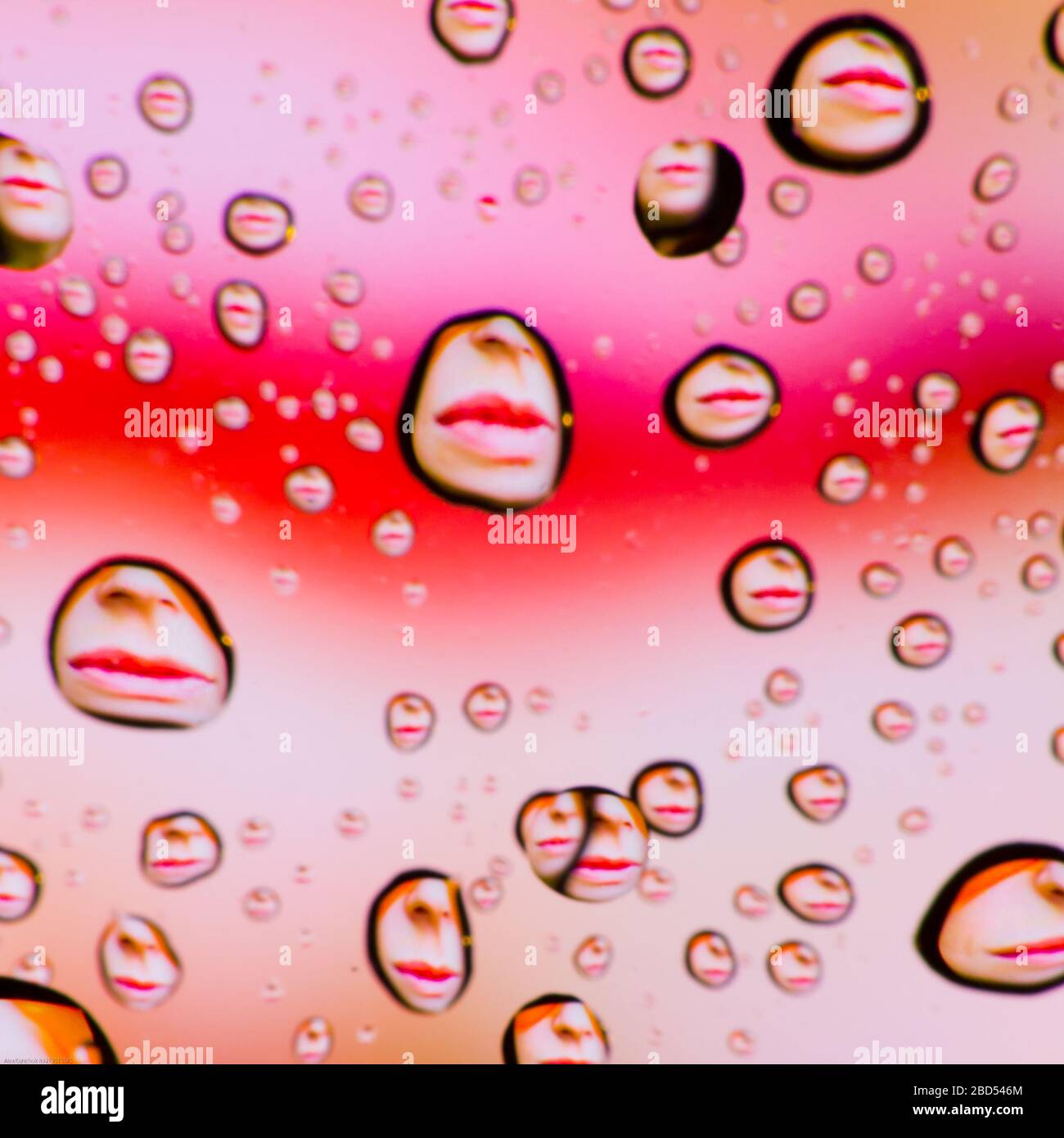 Splashing lips hi-res stock photography and images - Alamy