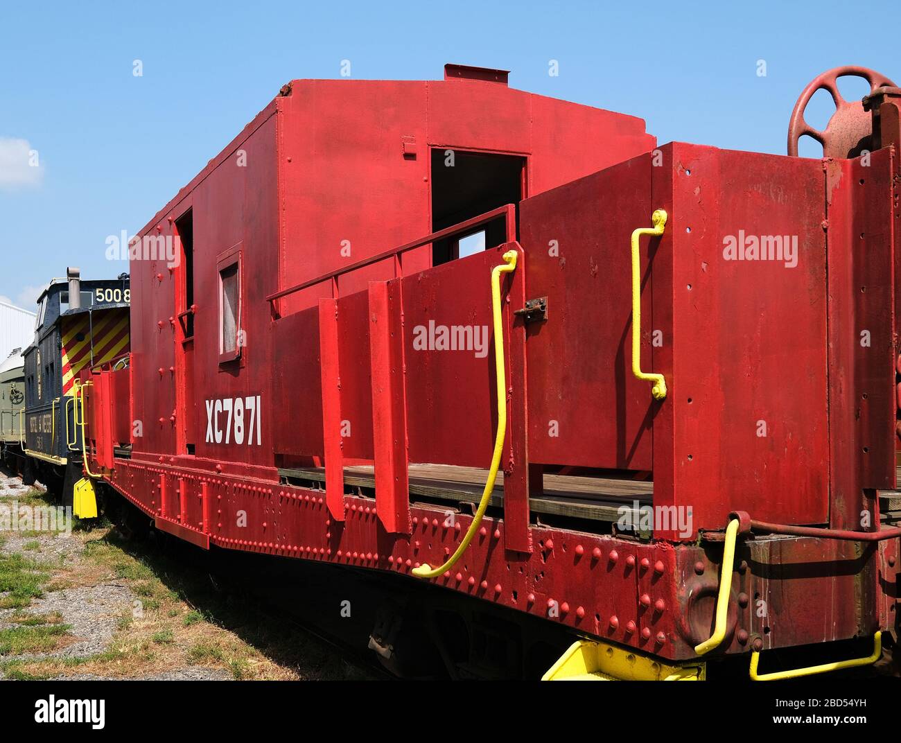 Antique caboose train hi-res stock photography and images - Alamy