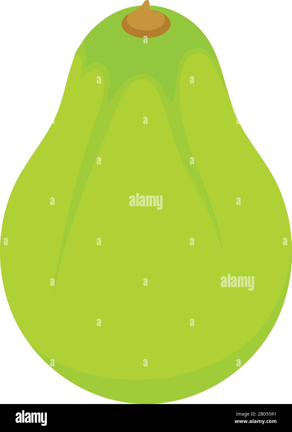 Tropical papaya fruit icon. Isometric of tropical papaya fruit vector ...