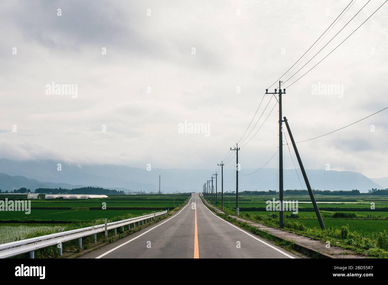 Japanese power lines hi-res stock photography and images - Alamy
