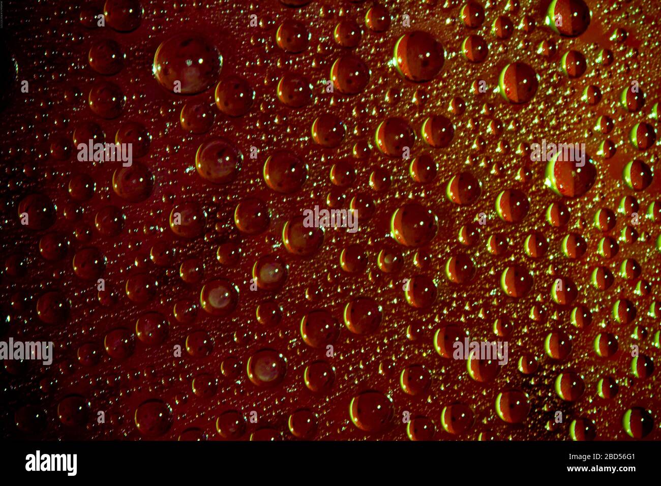 view through drops of water Stock Photo - Alamy