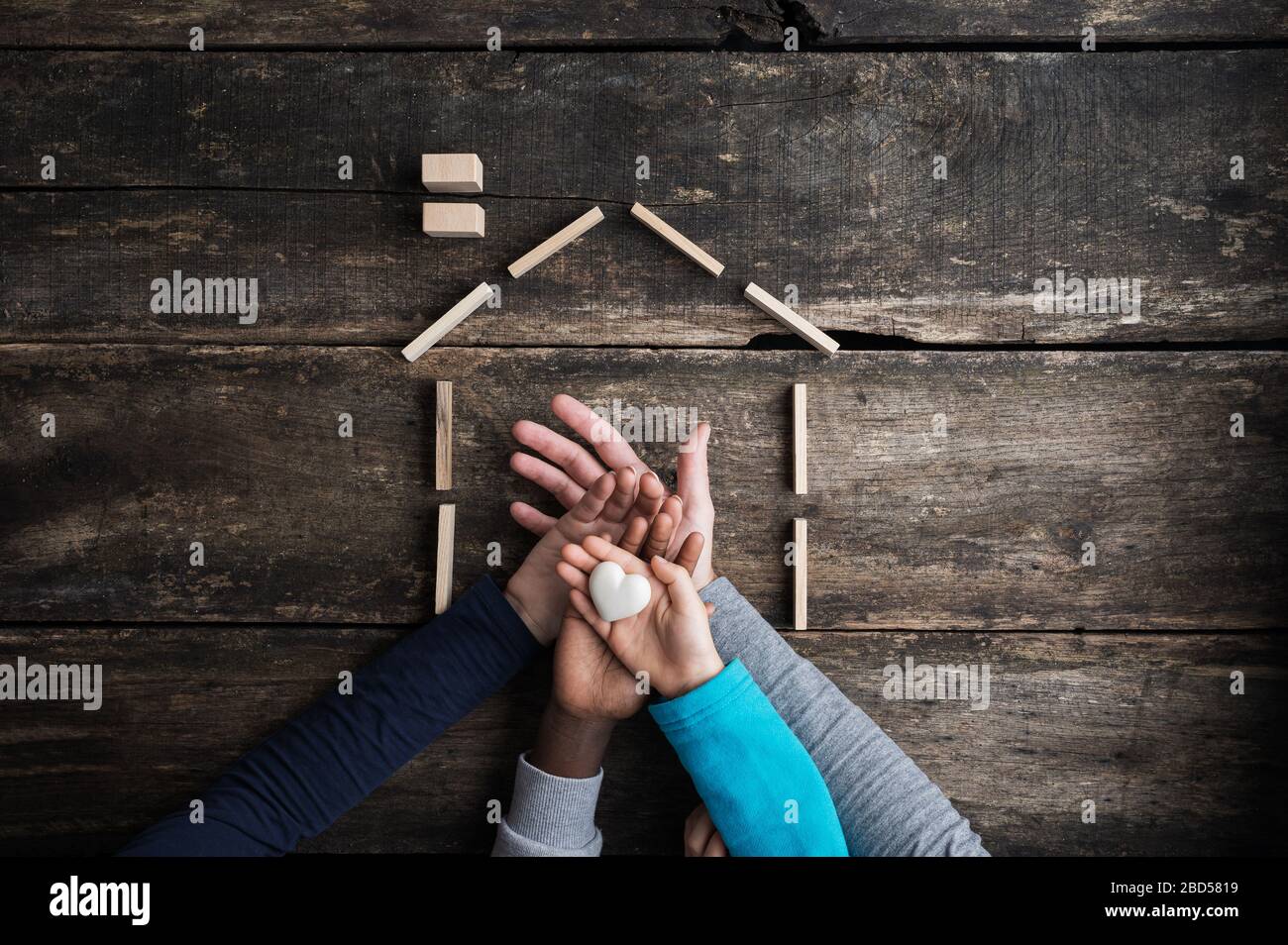 Placing hands hi-res stock photography and images - Alamy
