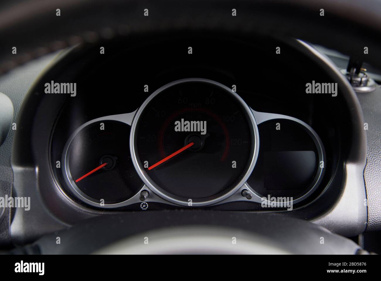 Modified Madza 2 compact car Stock Photo - Alamy