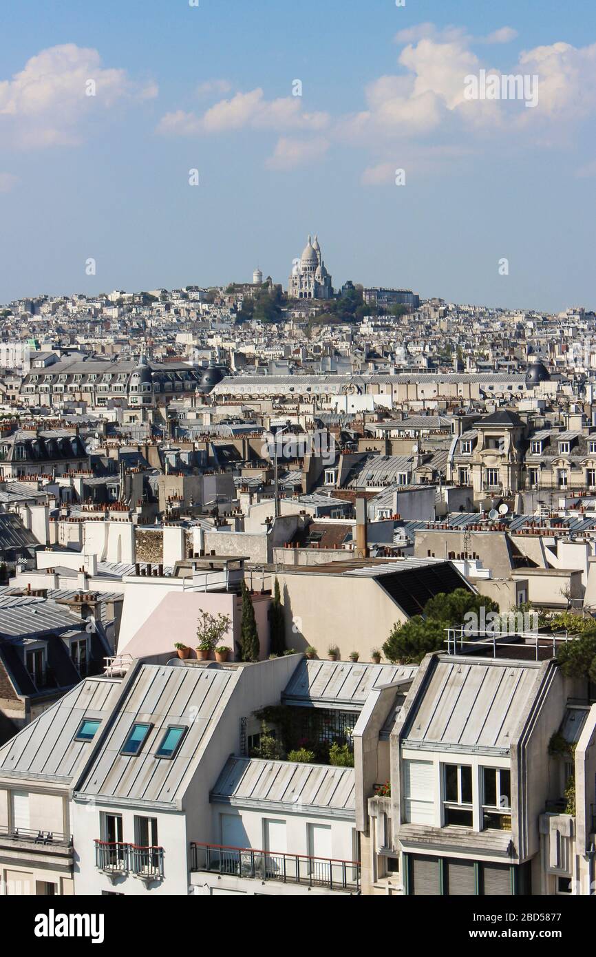 Cityscape of Paris France Stock Photo - Alamy